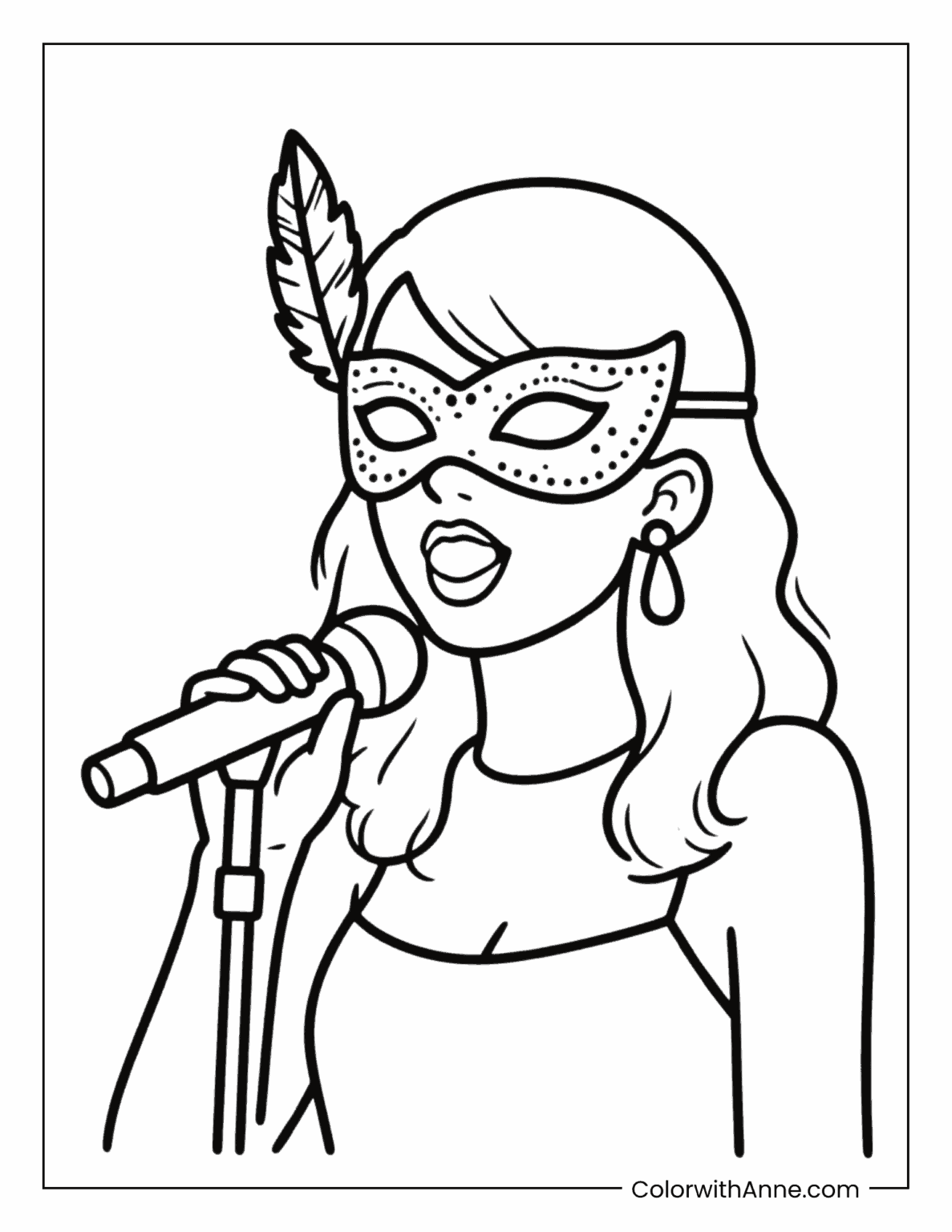 Taylor Swift Coloring Pages (Free PDF Printables)