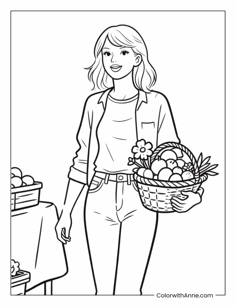 Taylor Swift Coloring Pages (Free PDF Printables)