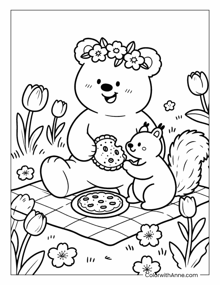 17 Teddy Bear Coloring Pages (Free PDF Printables)