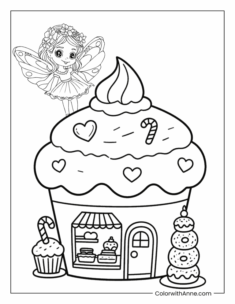 Cute Coloring Pages (Free PDF Printables)