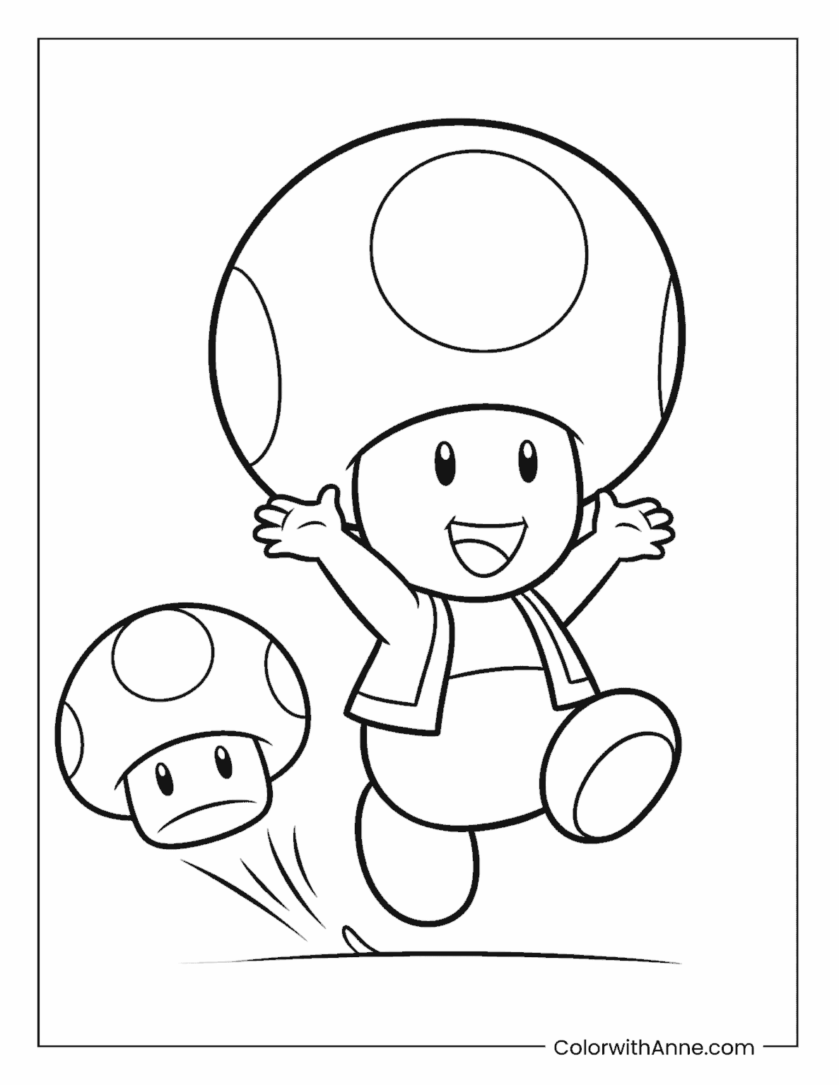 Mario Coloring Pages (Free PDF Printables)