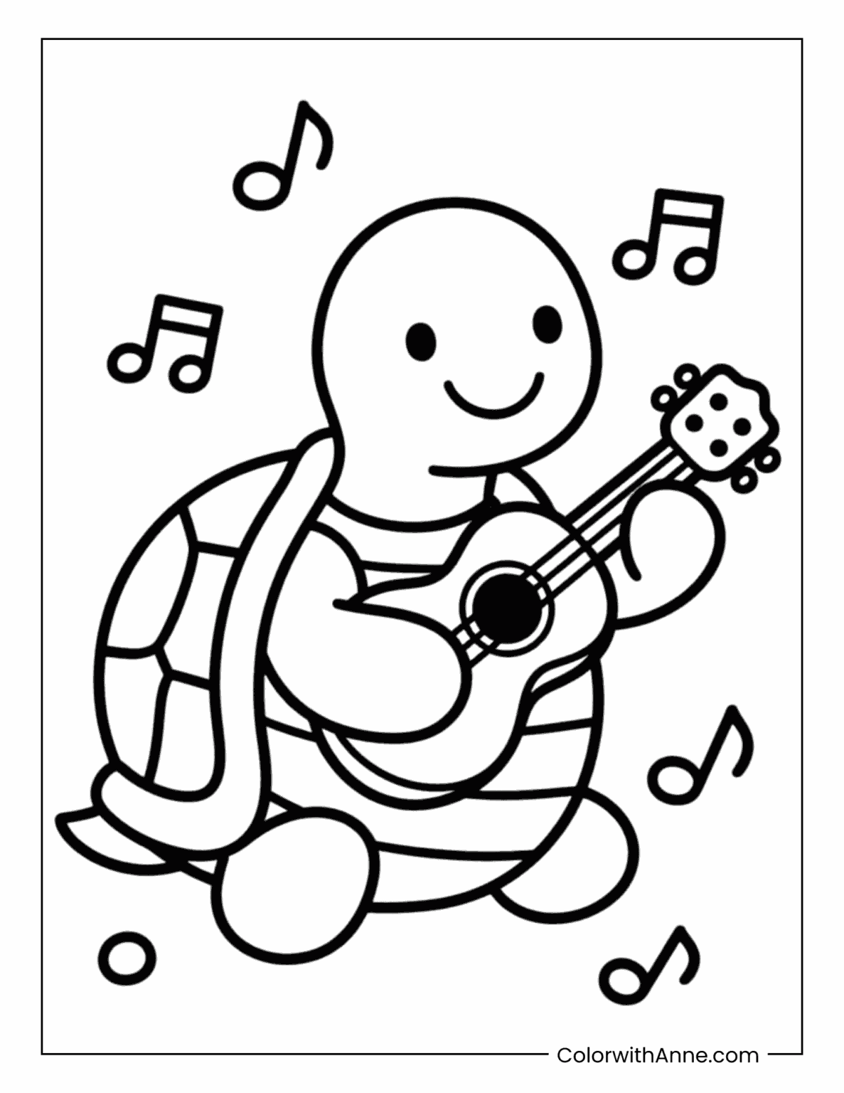 20 Turtle Coloring Pages (Free PDF Printables)