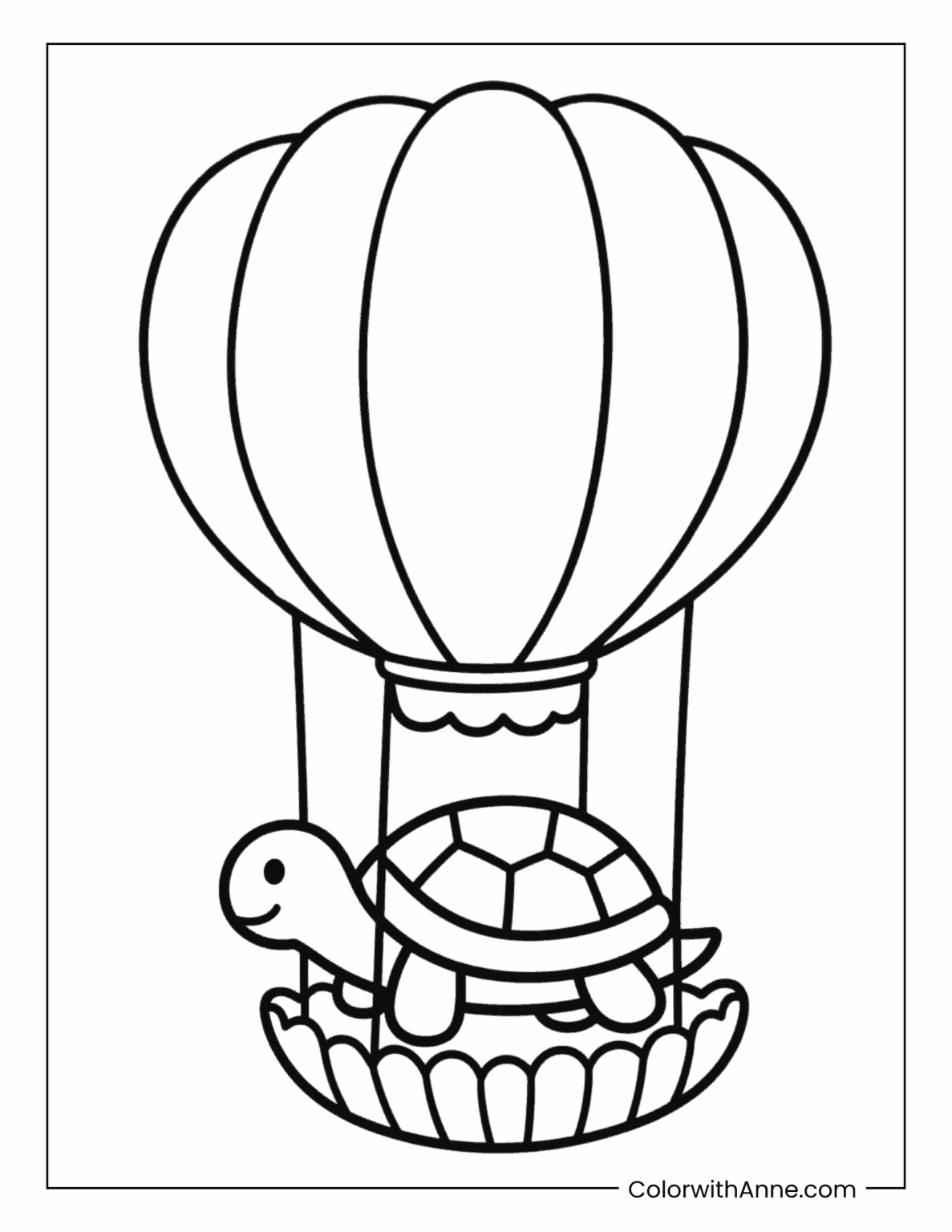 20 Turtle Coloring Pages (Free PDF Printables)