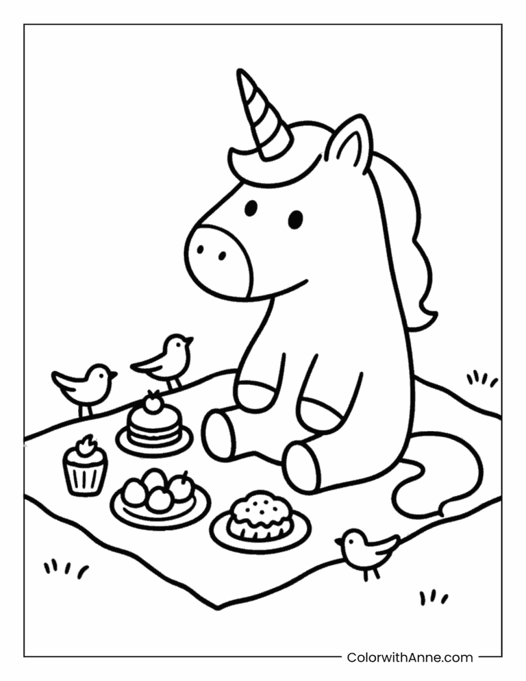 22 Unicorn Coloring Pages (Free PDF Printables)