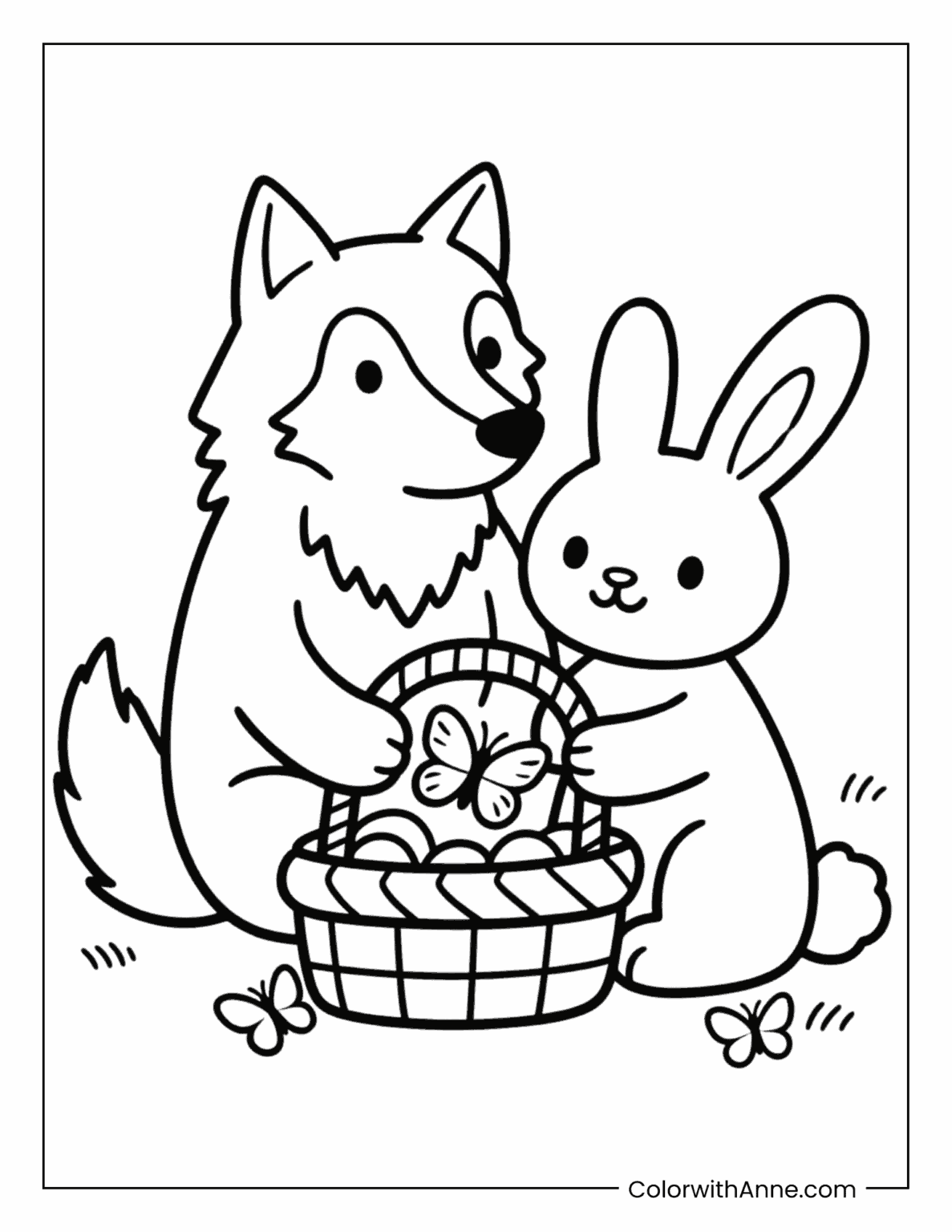 19 Wolf Coloring Pages (Free PDF Printables)