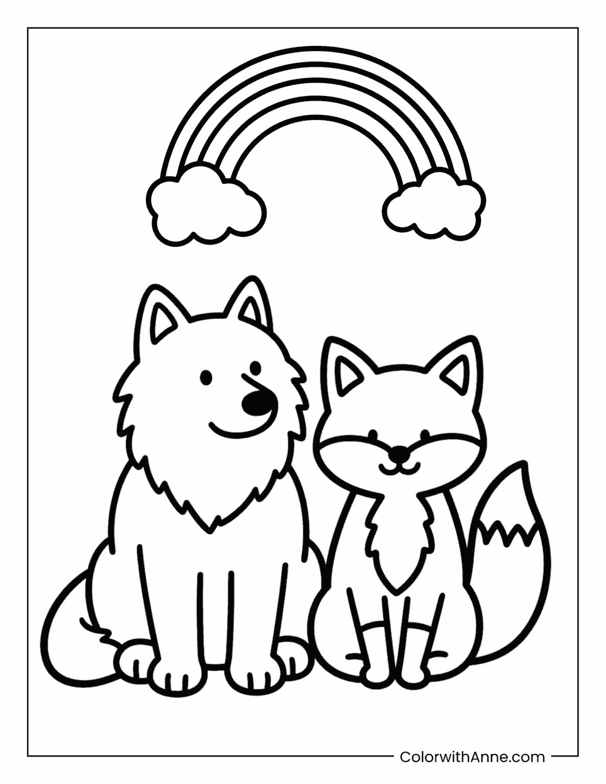 19 Wolf Coloring Pages (Free PDF Printables)