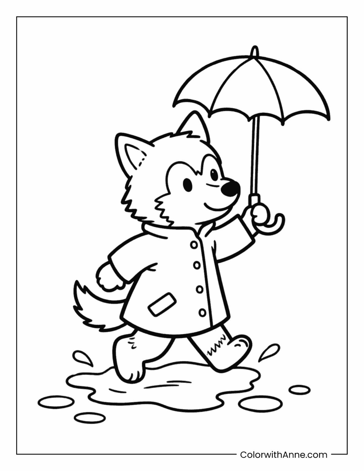 19 Wolf Coloring Pages (Free PDF Printables)