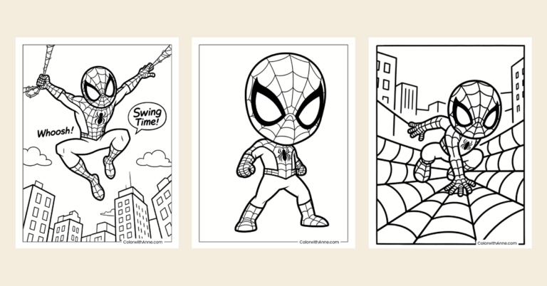 Spidey and His Amazing Friends Coloring Pages (Free PDF Printables ...